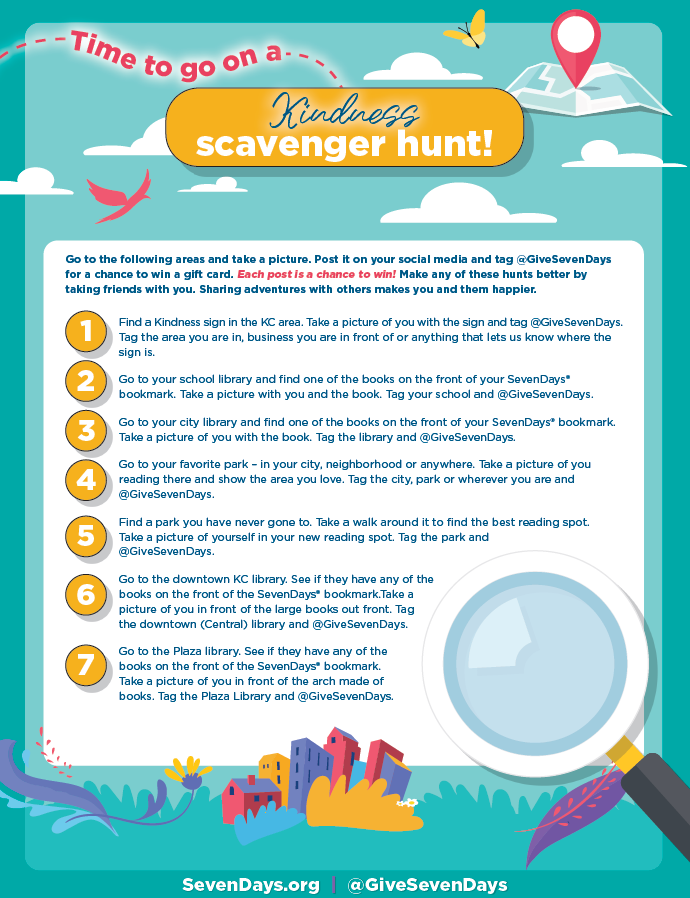 High School Scavenger Hunt - Give SevenDays®
